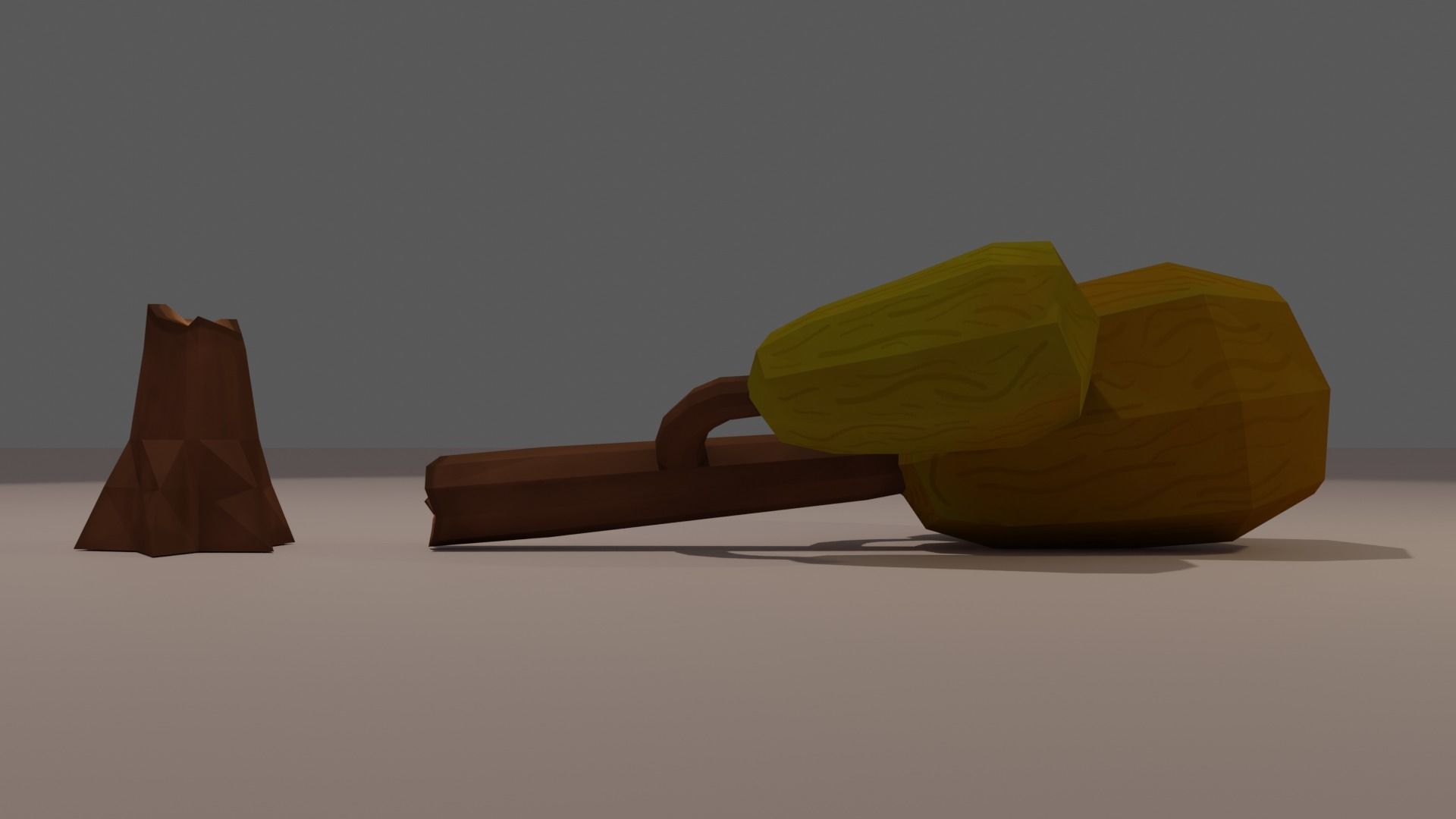 3D model Fallen tree VR / AR / low-poly | CGTrader