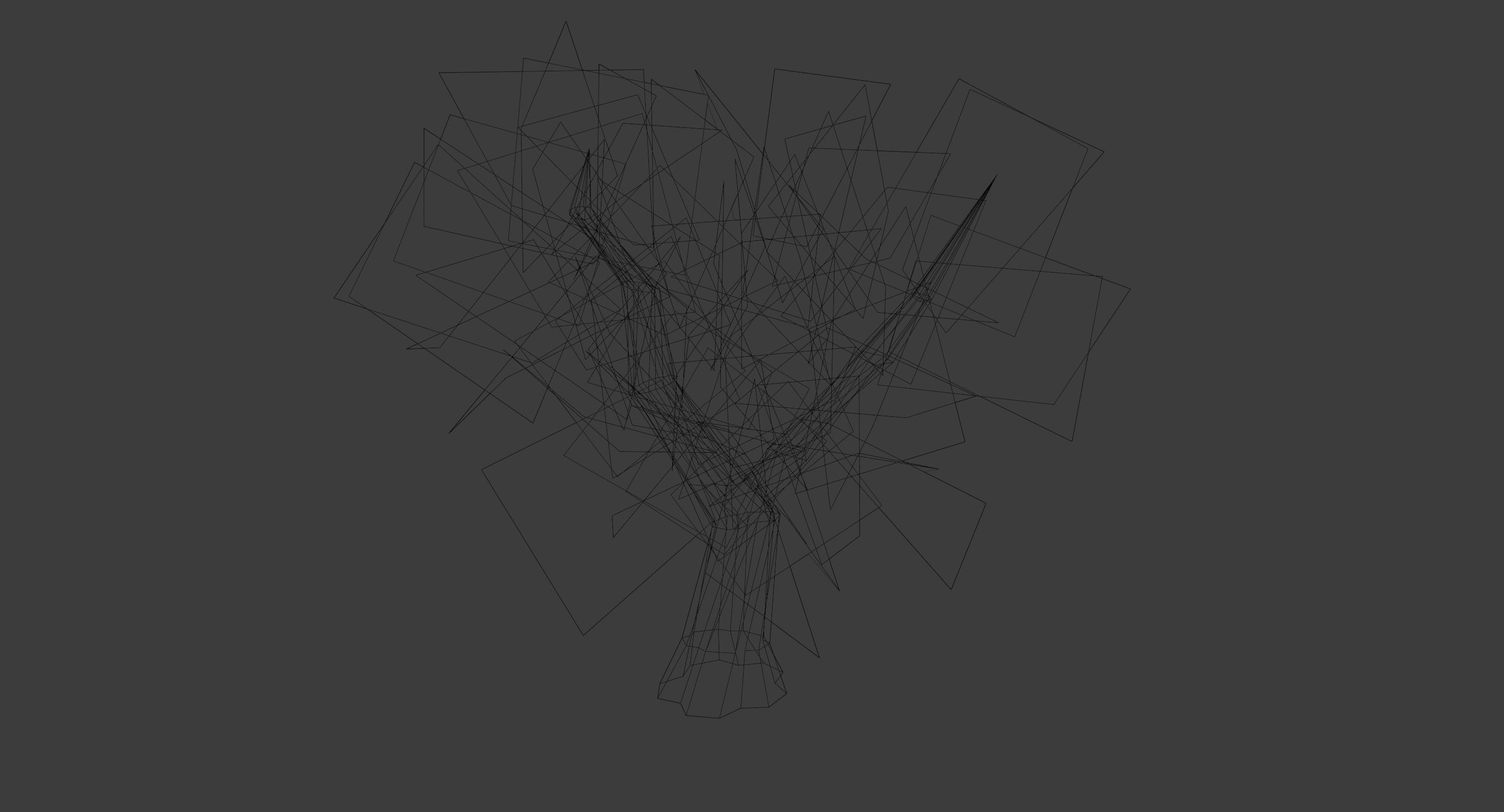 3D model Low Poly Tree Leaf Planes VR / AR / low-poly | CGTrader