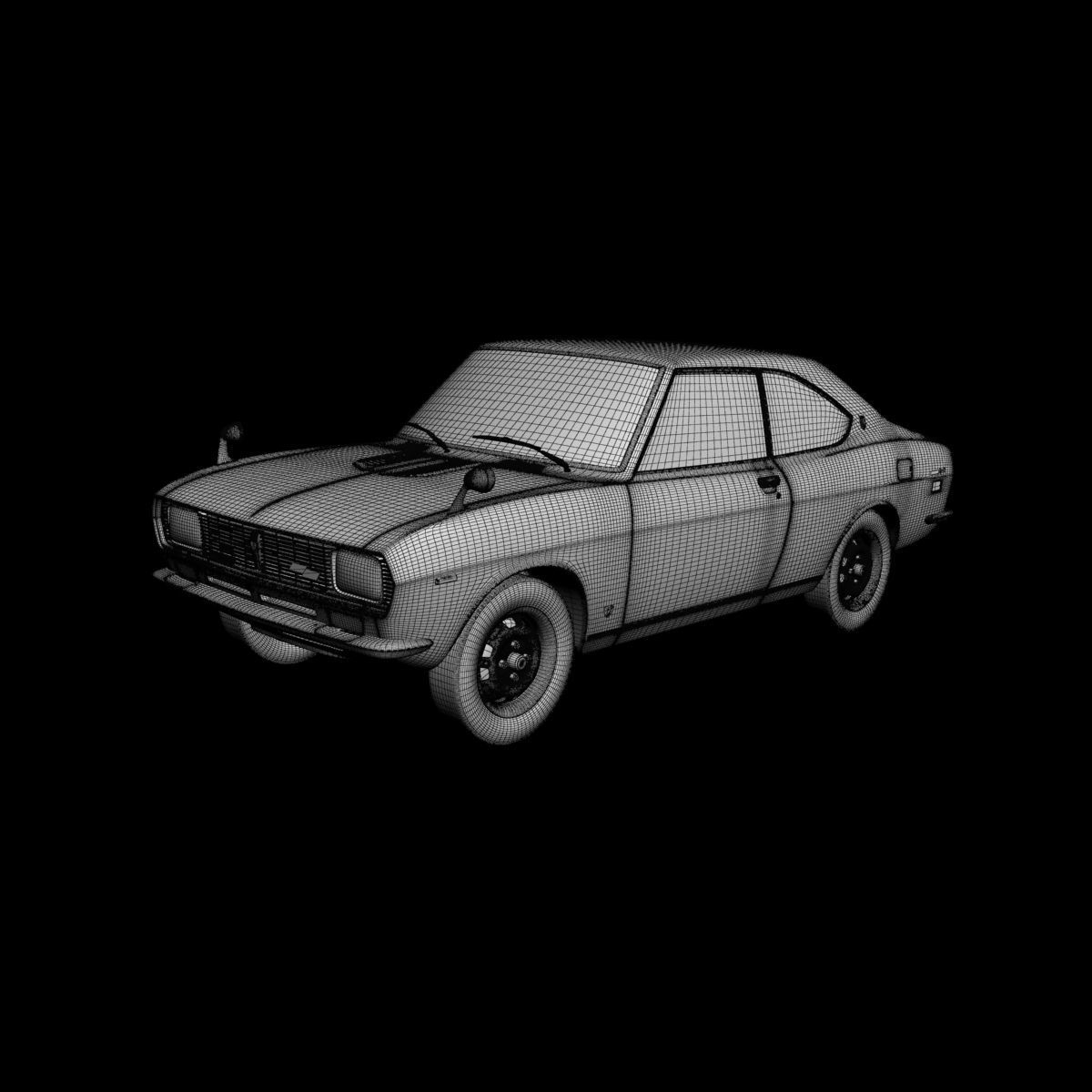 Mazda RX2 Coupe 3D model | CGTrader