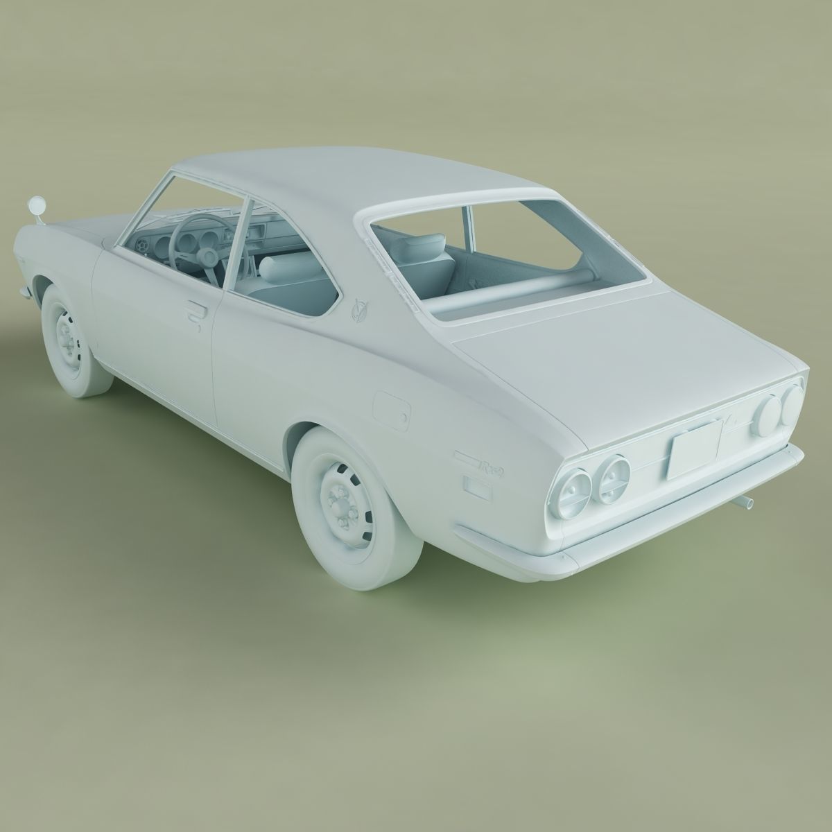 Mazda RX2 Coupe 3D model | CGTrader