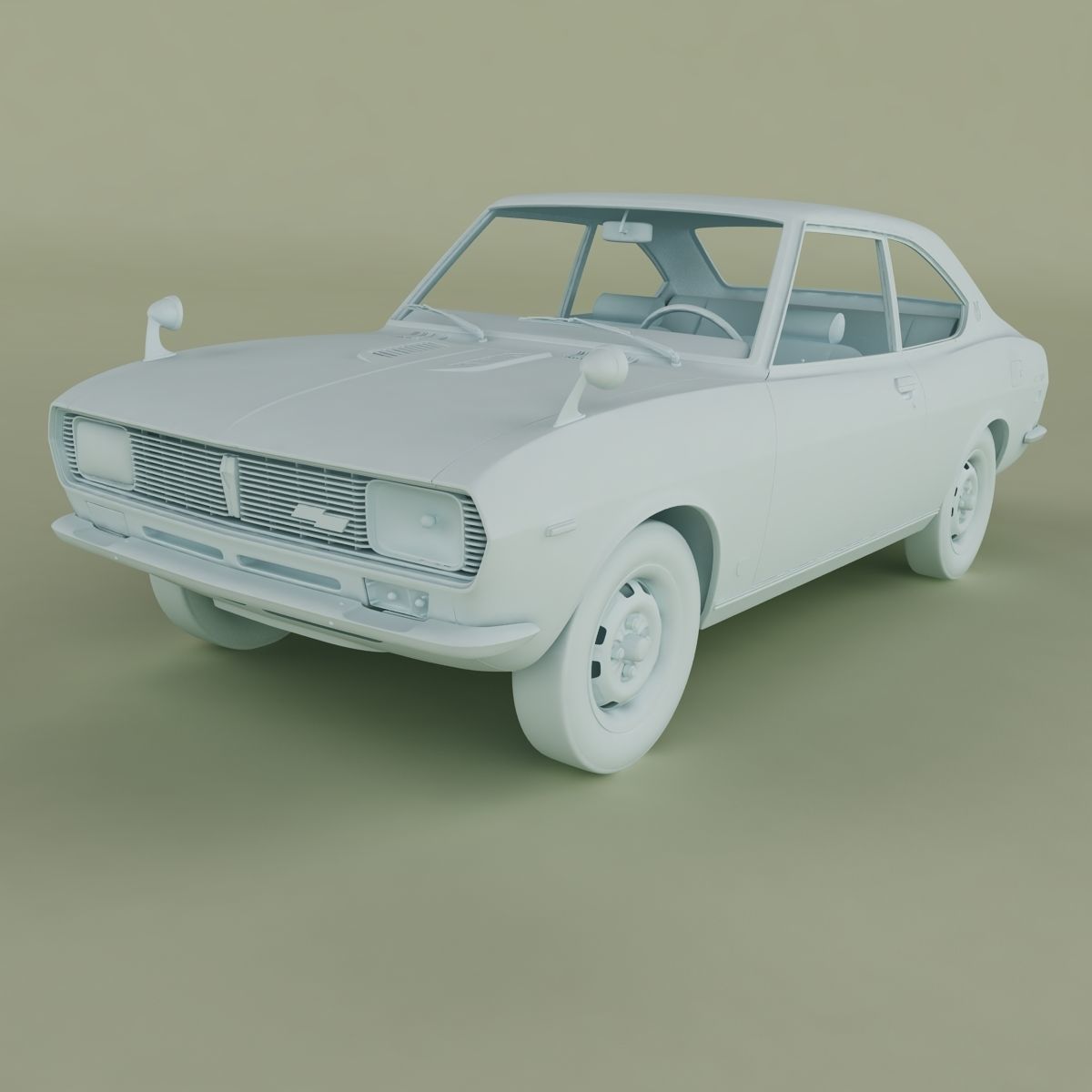 Mazda RX2 Coupe 3D model | CGTrader