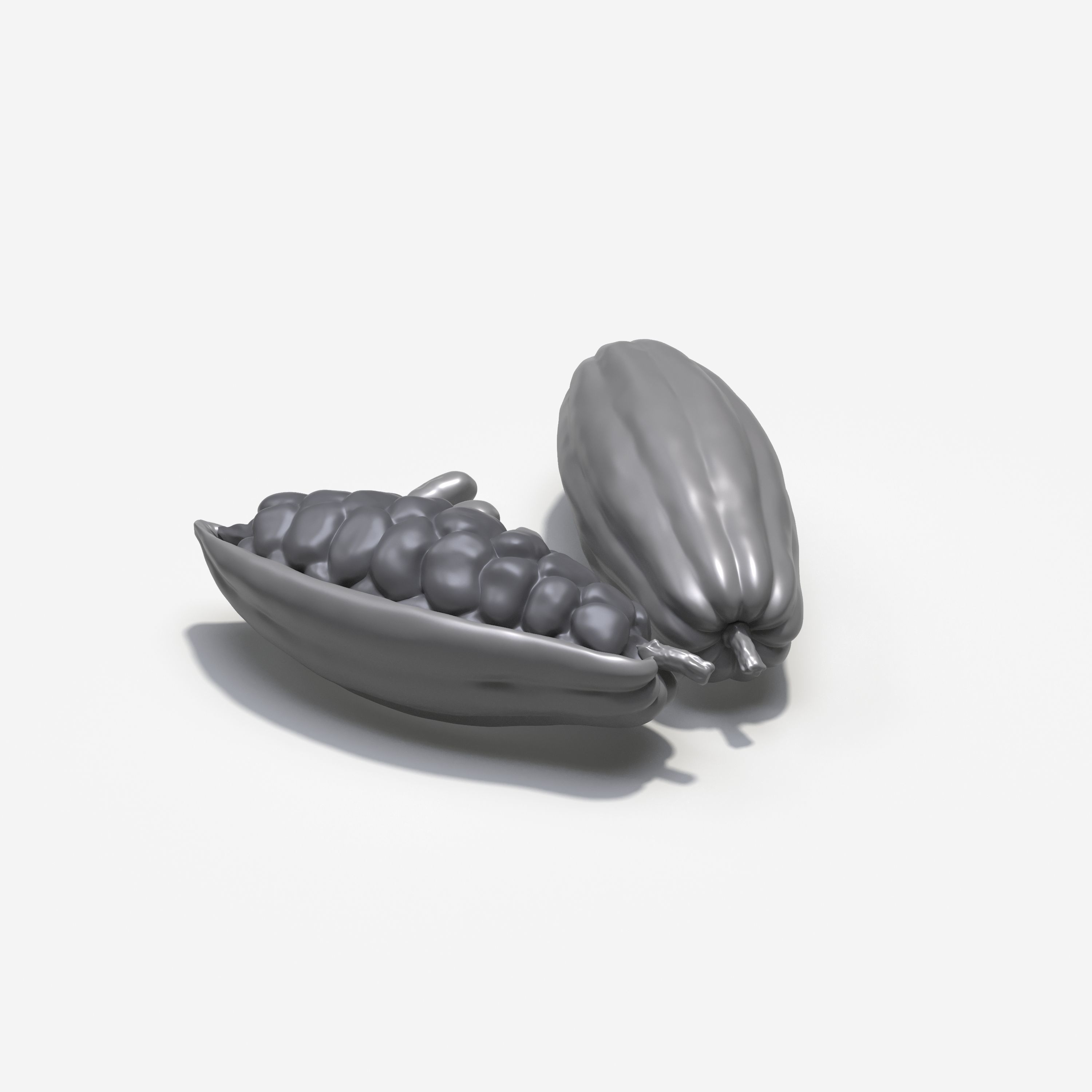 Cocoa Pod 3D model | CGTrader