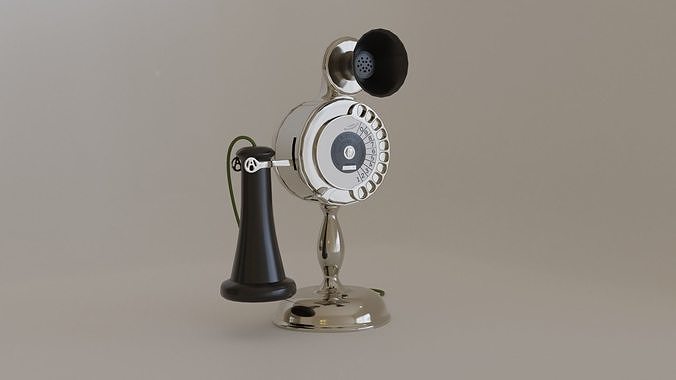 Strowger automatic telephone 3D model | CGTrader