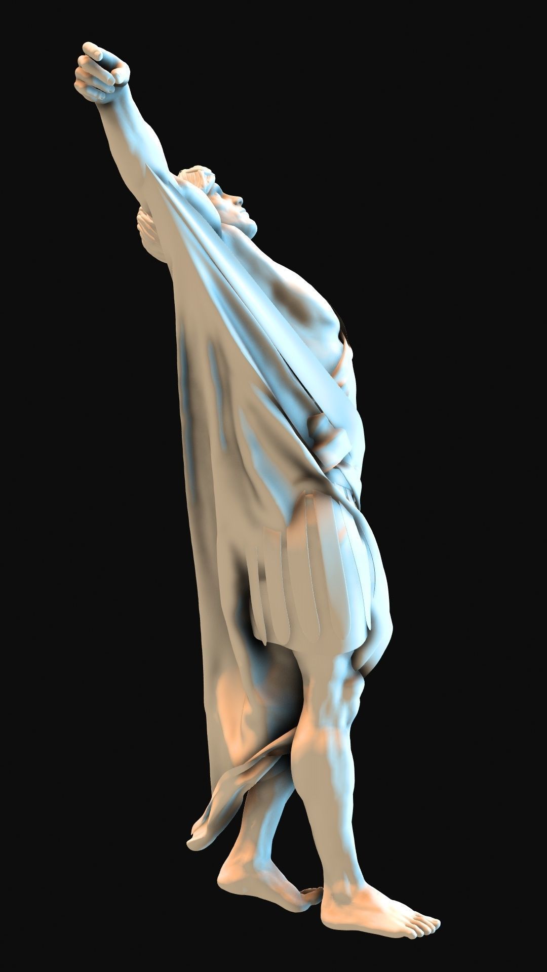 Greco-Roman Renaissance Statue Sample free 3D model | CGTrader