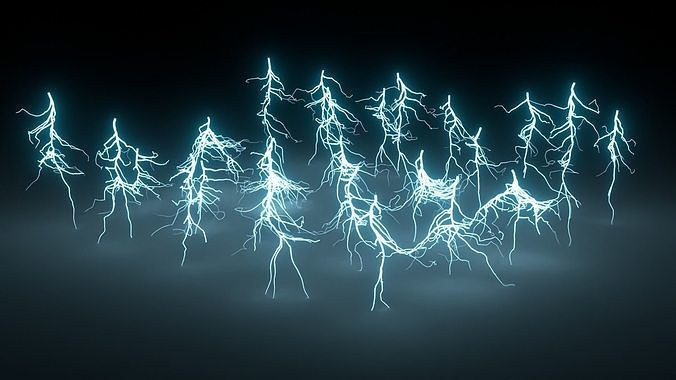 Lightning Pack v43 3D model | CGTrader