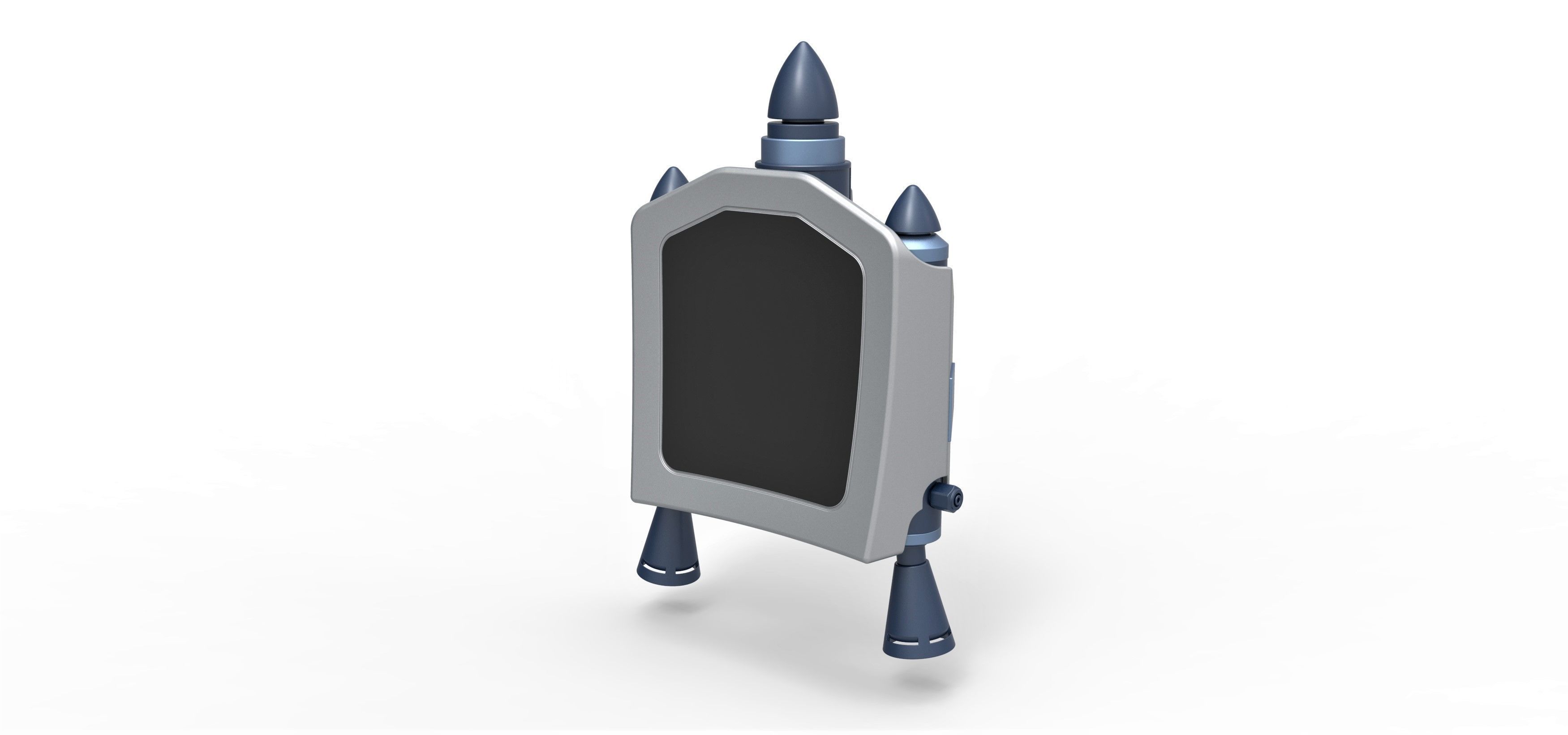 Jango Fett Jetpack from Star Wars Attack of the Clones 2002 3D model 3D ...