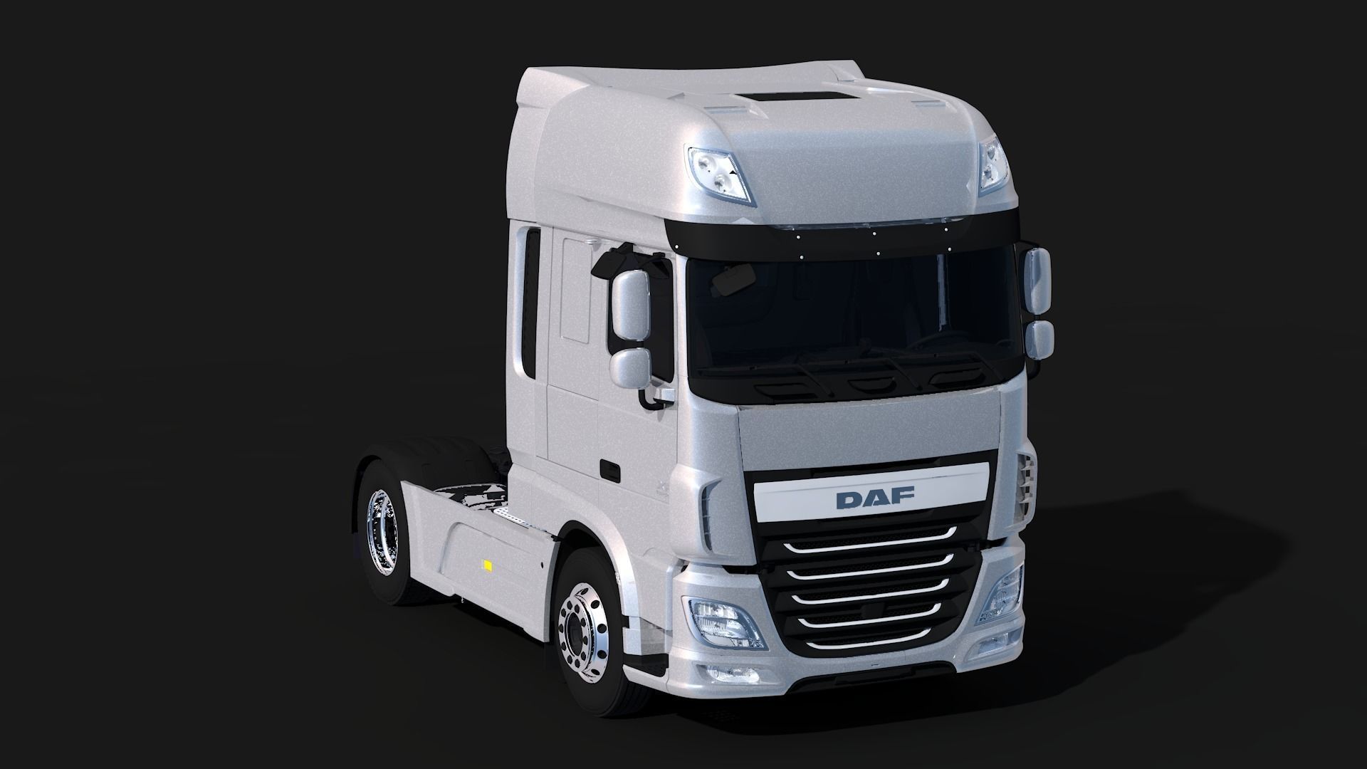 2018 DAF 106 XF EURO 6 4X2 3D model | CGTrader