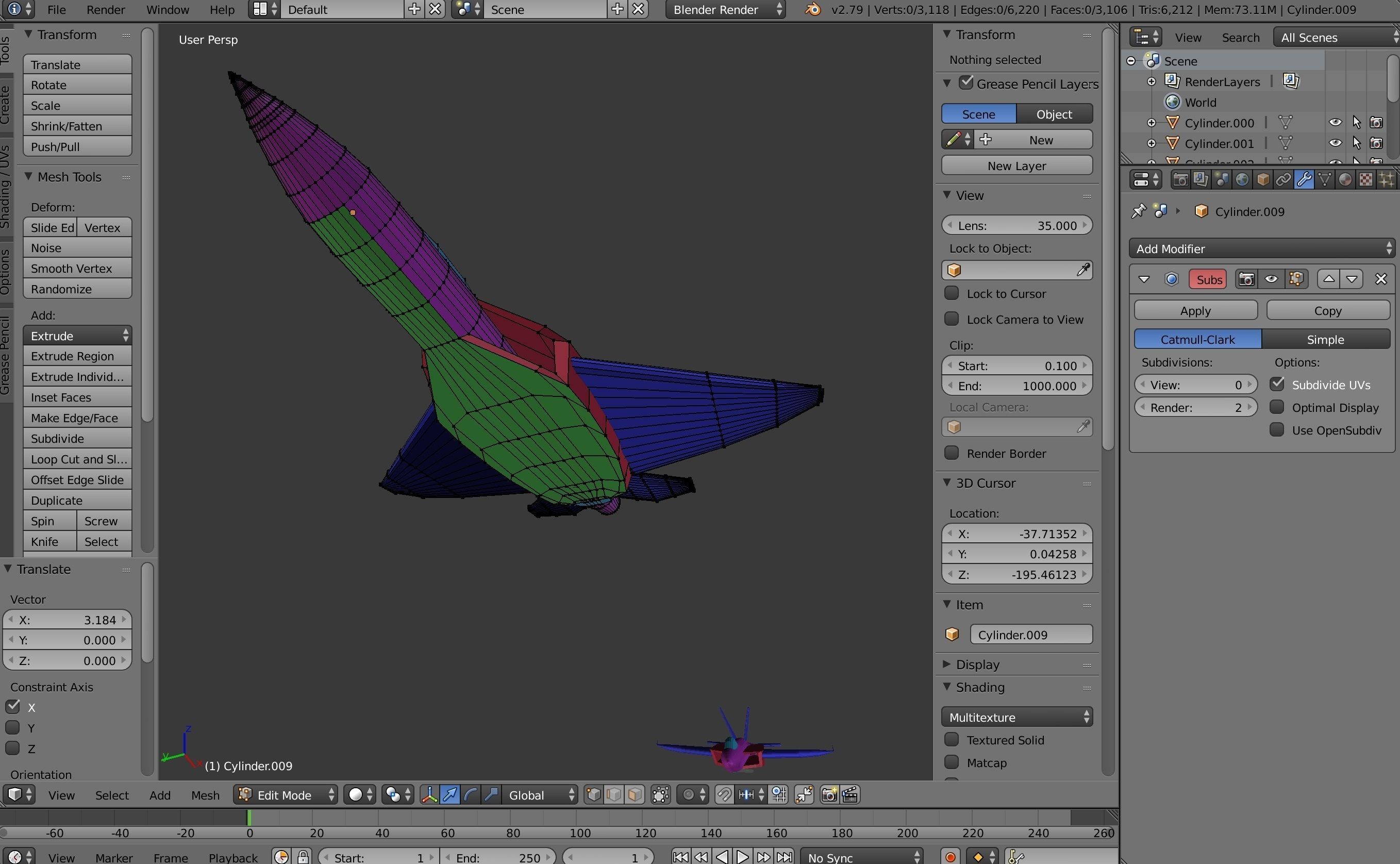 F 88 RC Jet Airplane Prototype 3D model | CGTrader