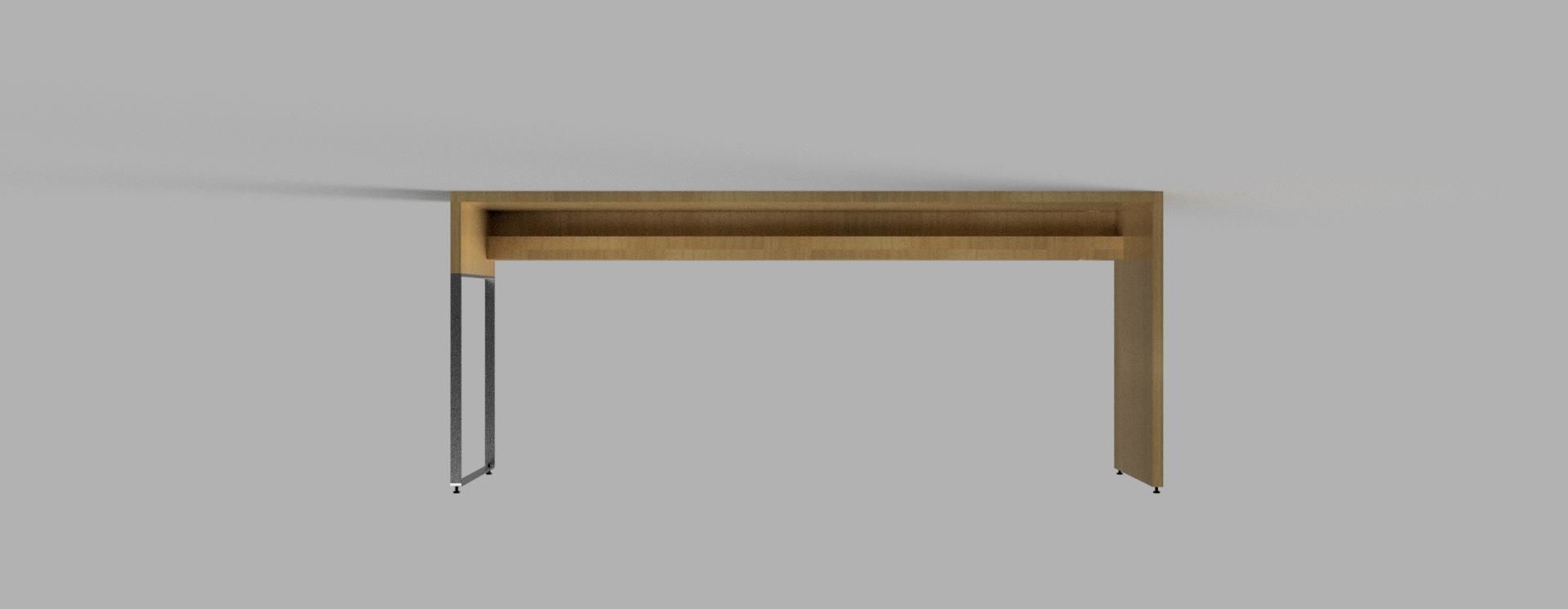 3D model of a computer Desk 3D model 3D printable | CGTrader