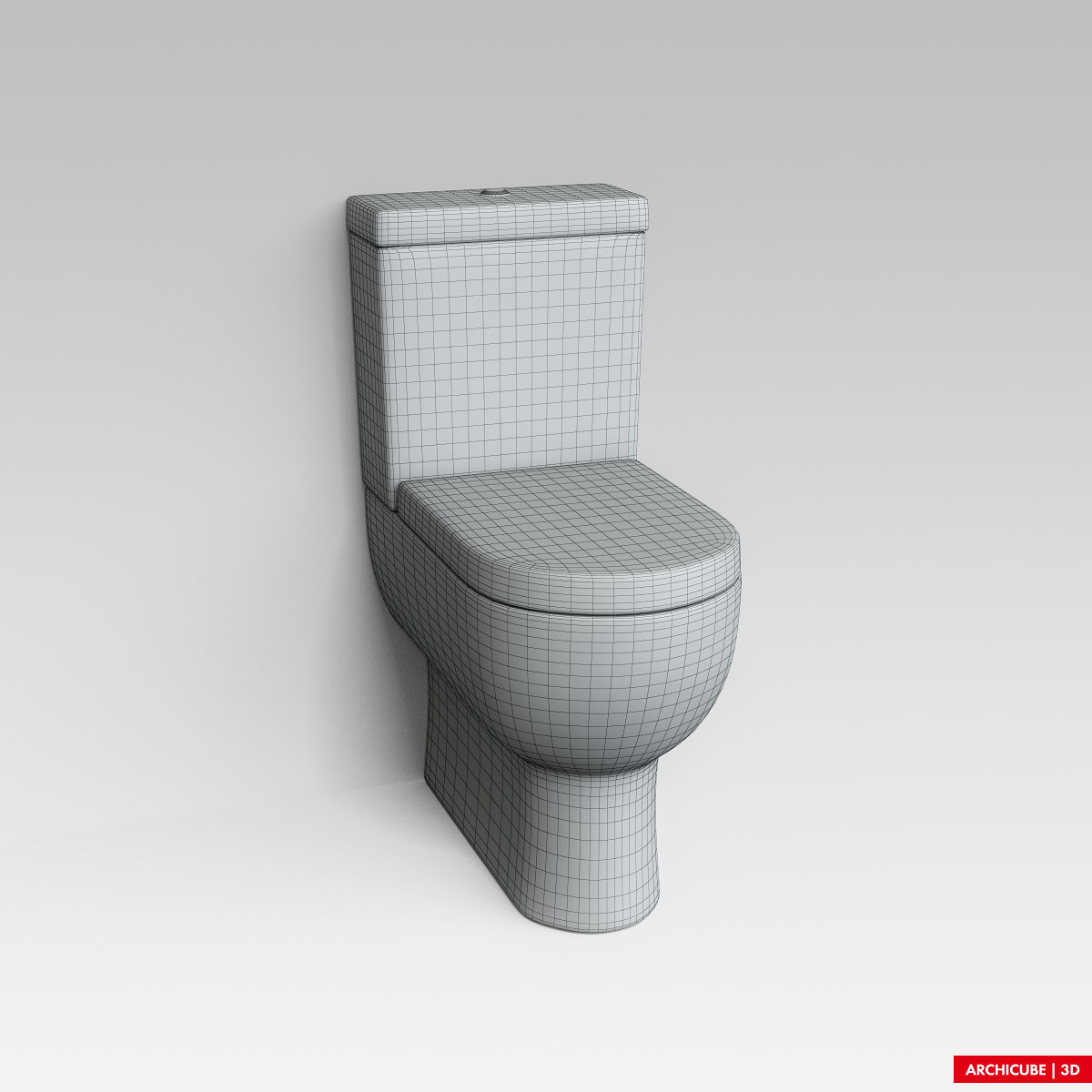 Toilet WC 03 3D model | CGTrader