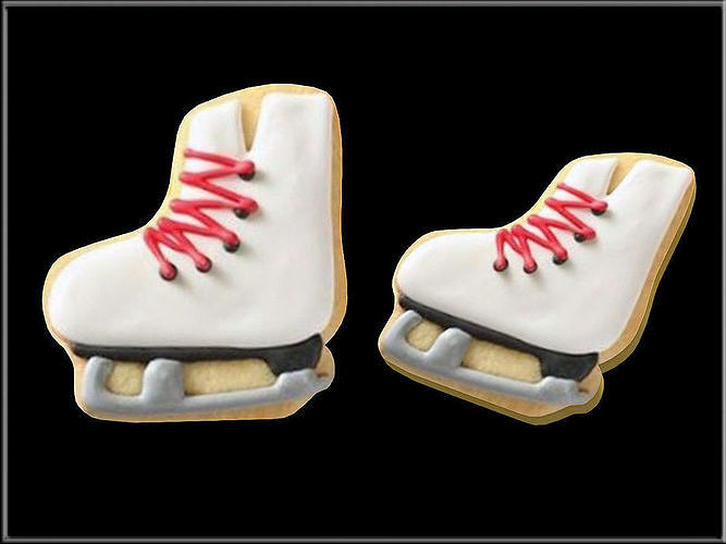 3D model Ice Skate Cookie VR / AR / low-poly | CGTrader