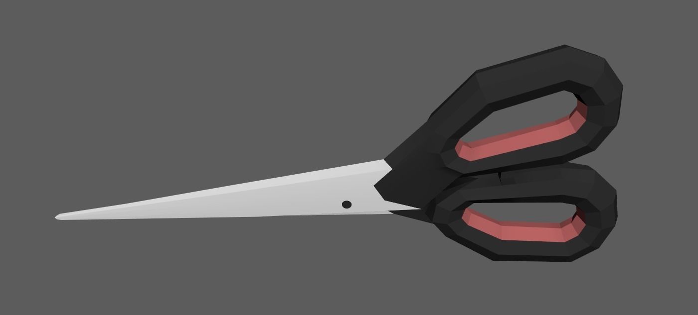 Cooking Shears Low Poly free VR / AR / low-poly 3D model | CGTrader