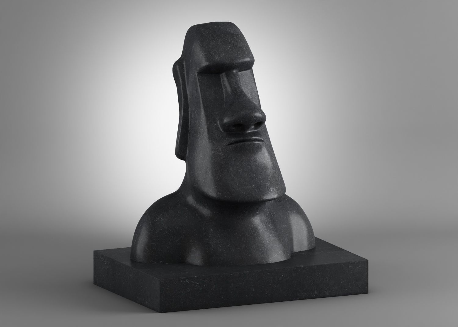 Moai 3d Print Model 3D model 3D printable | CGTrader