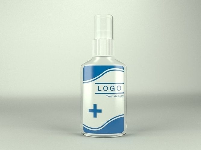 3D model Spray bottle VR / AR / low-poly | CGTrader