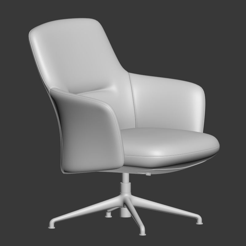 Quinti Sedute Level Office Chair 3D model | CGTrader