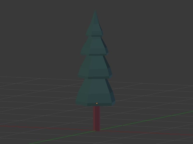 Cartoon Low Poly Snow Forest Pack free VR / AR / low-poly 3D model ...