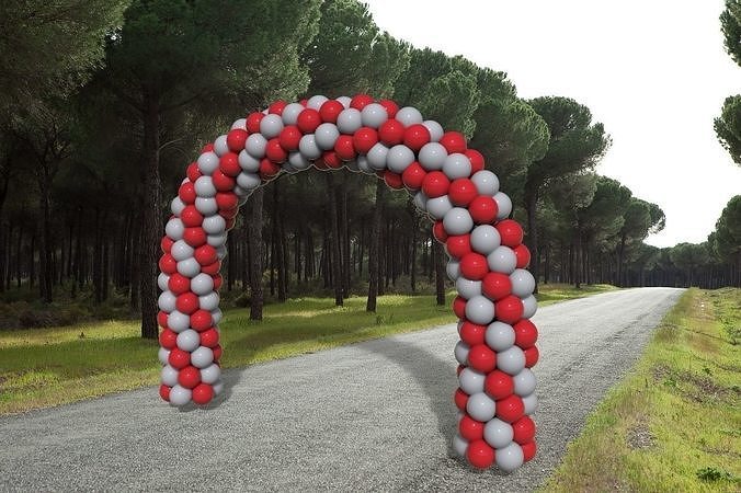 Balloon Tag 3D model | CGTrader