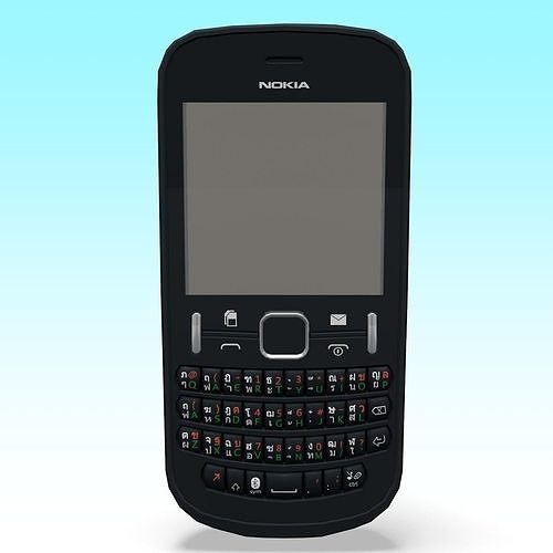 Phone Nokia 200 3D model | CGTrader