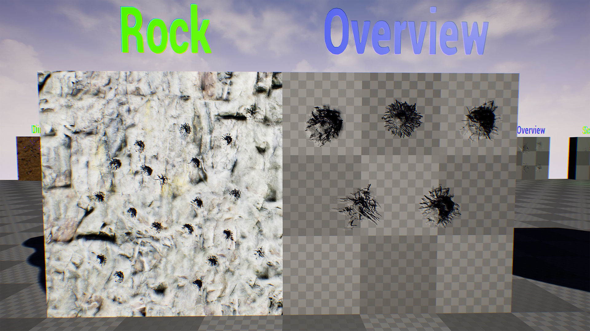 Bullet Hole Decals Texture | CGTrader
