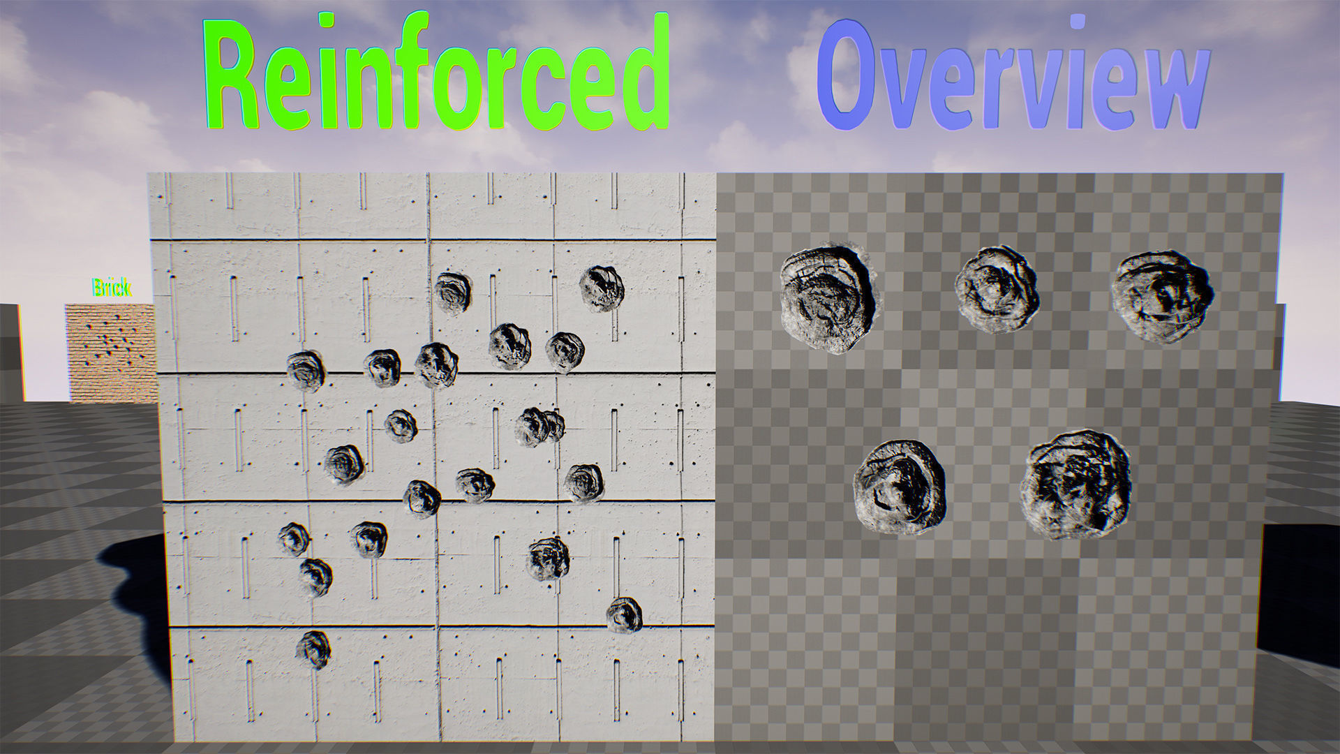 Bullet Hole Decals Texture | CGTrader