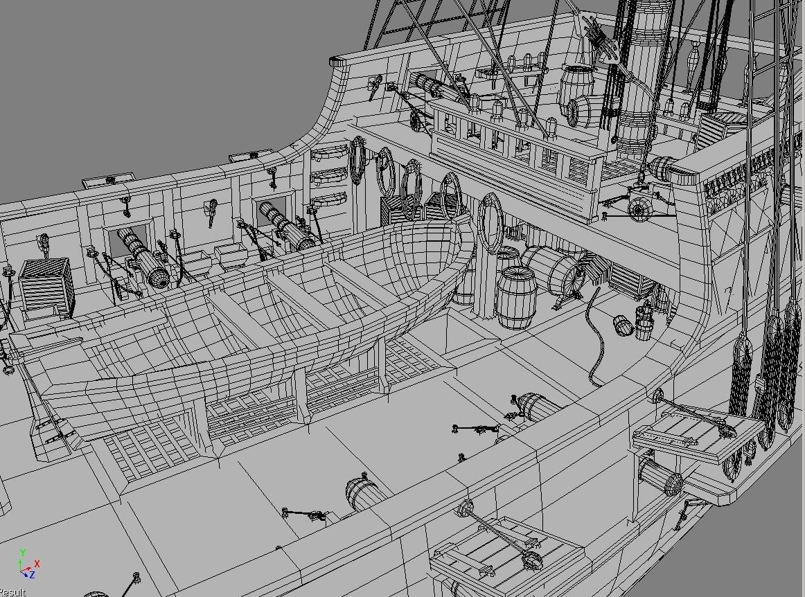 Golden Hind 3D model | CGTrader