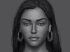 Female Head Base Sculpt 3D model | CGTrader