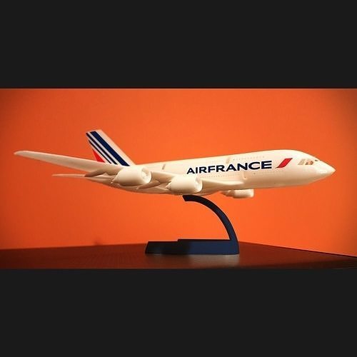 Airbus 380 3D model 3D printable | CGTrader