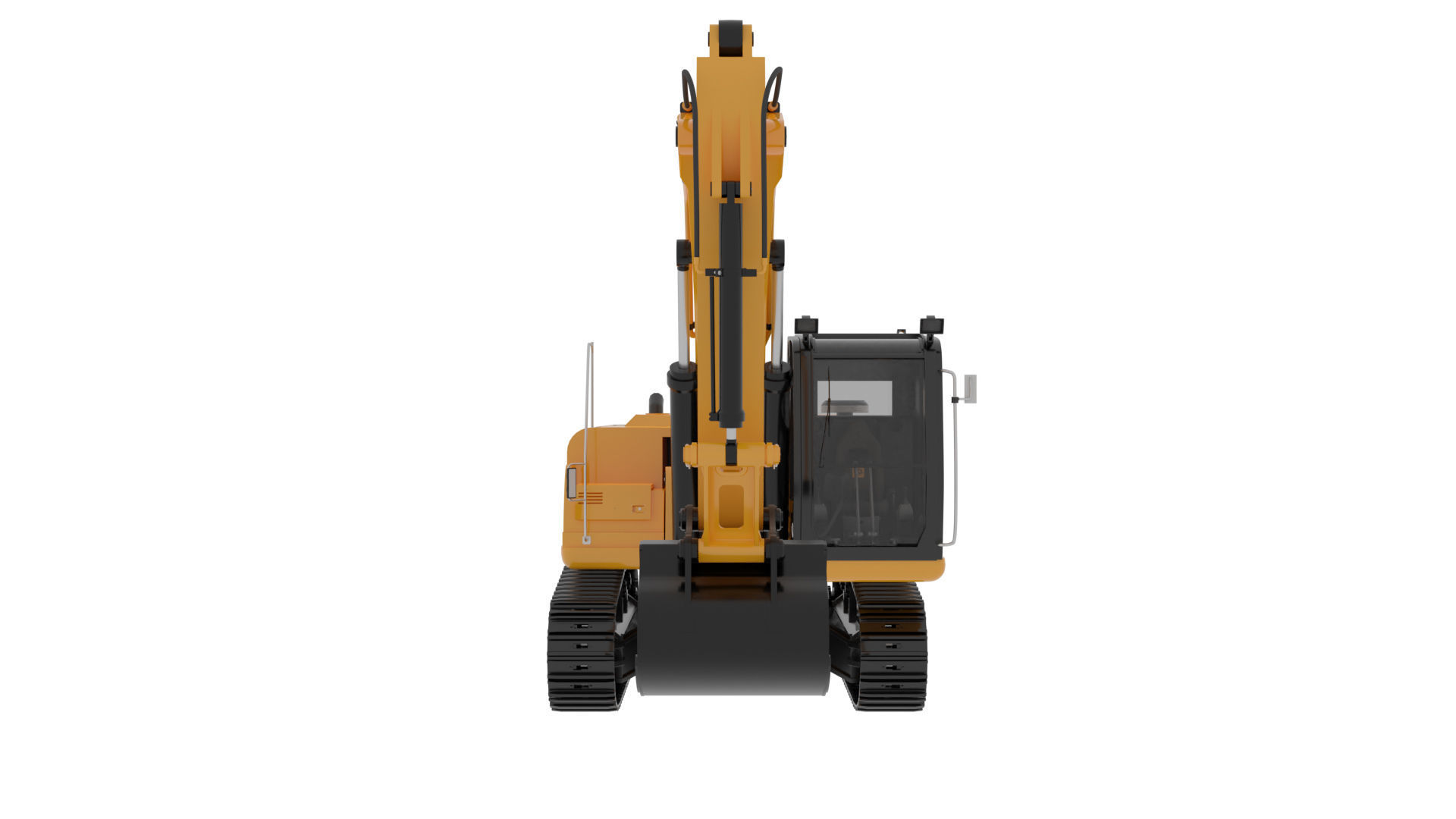 JCB js205 sc lc hydraulic excavator 3D model | CGTrader