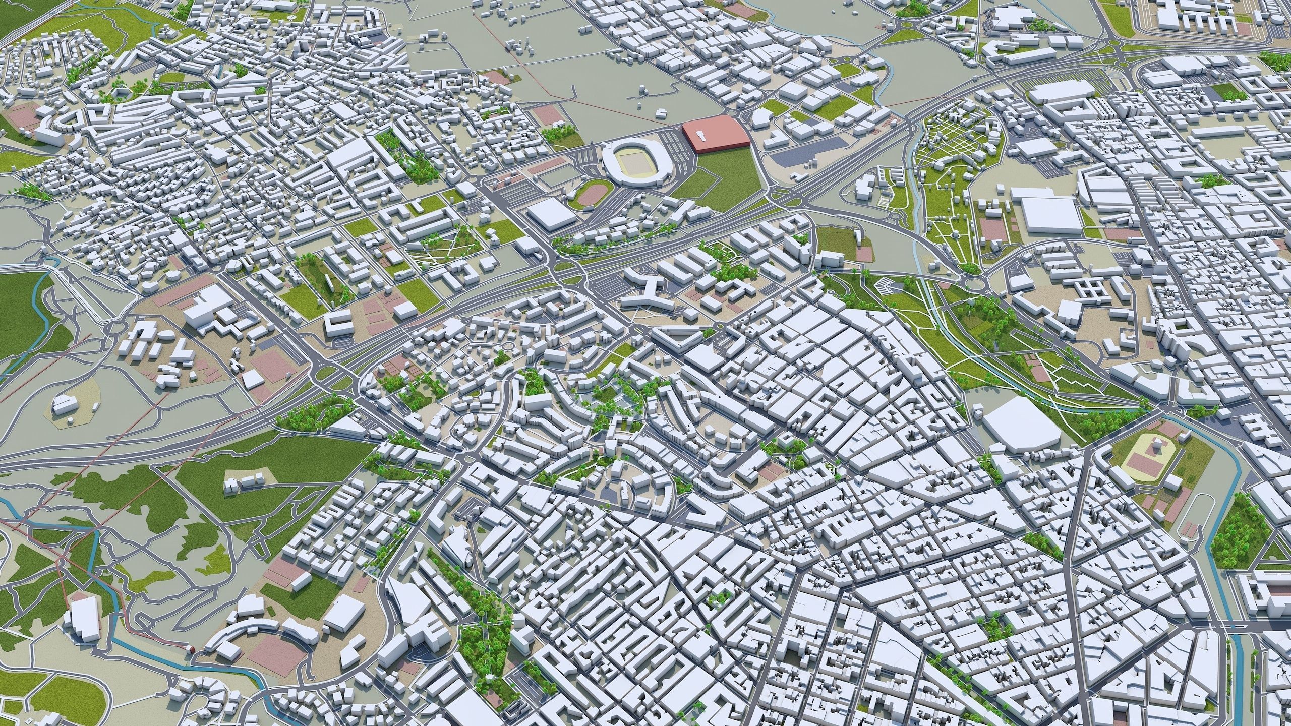 3D model Palma City Spain VR / AR / low-poly | CGTrader