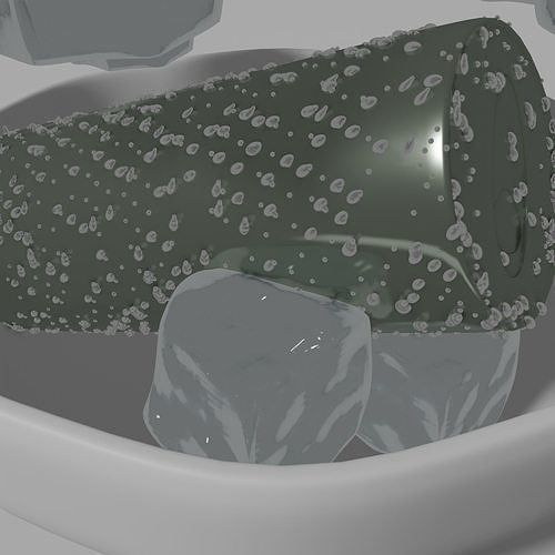 Lata Publicitaria 3D model animated | CGTrader