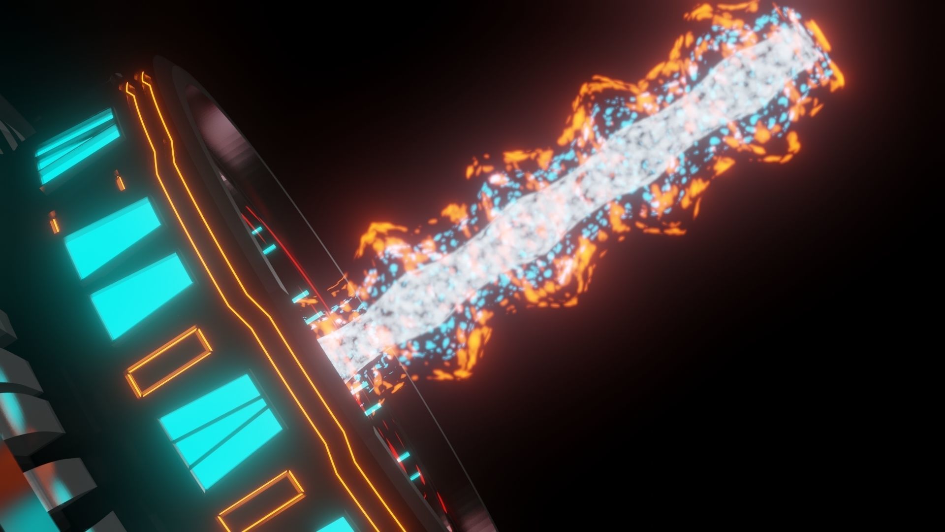 3D model Sci-fi Rocket Engine VR / AR / low-poly | CGTrader