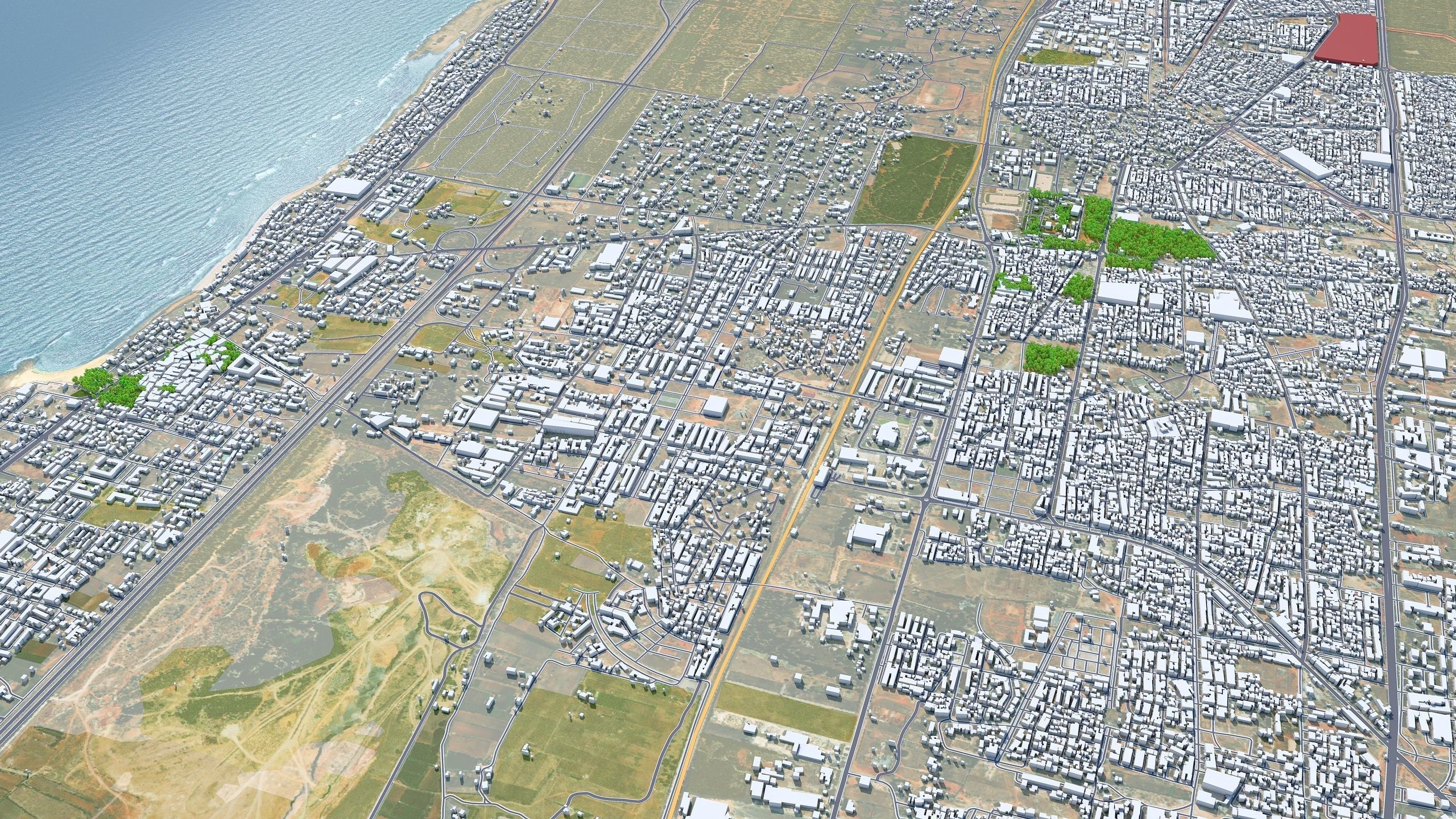 3D model Rabat City Morocco VR / AR / low-poly | CGTrader