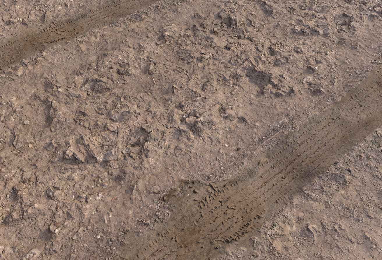 3D model Low-Poly and High-Poly Dirt Roads VR / AR / low-poly | CGTrader