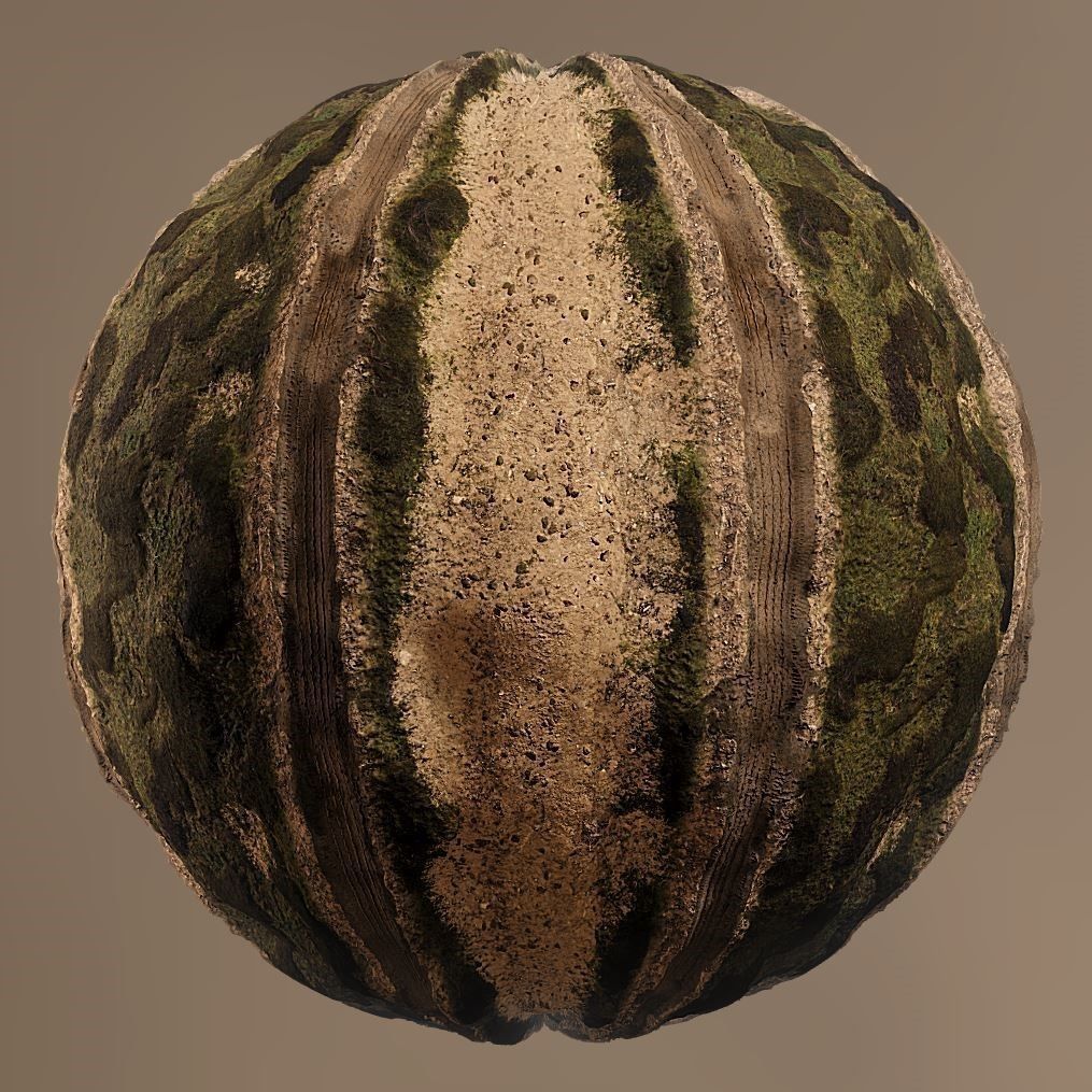 3D model Low-Poly and High-Poly Dirt Roads VR / AR / low-poly | CGTrader