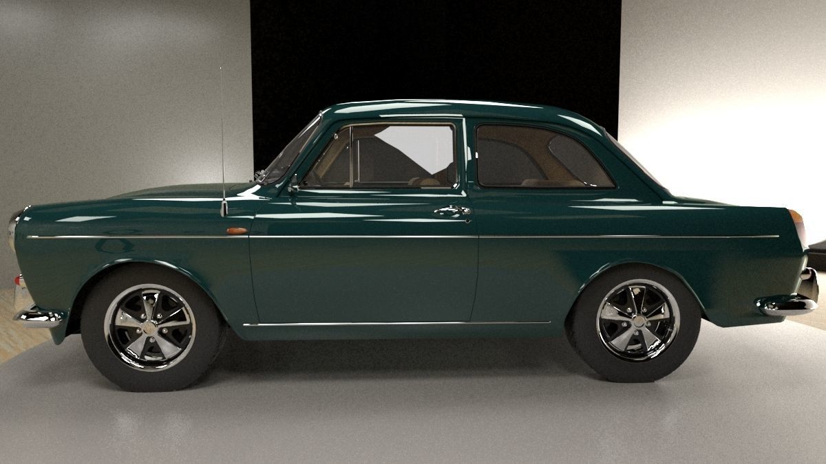 Volkswagen Type 3 notchback 1963 3D model | CGTrader