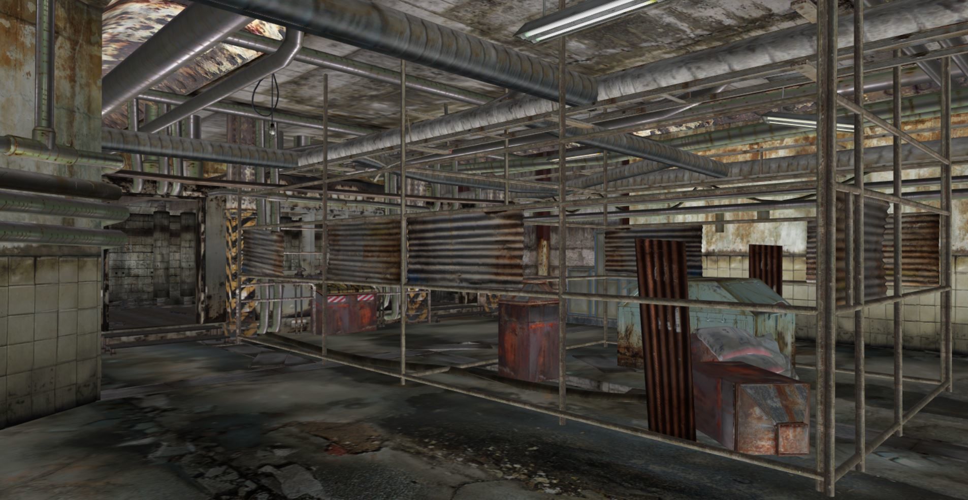 Scene - Resident-Evil-Scenery - interior 3D | CGTrader