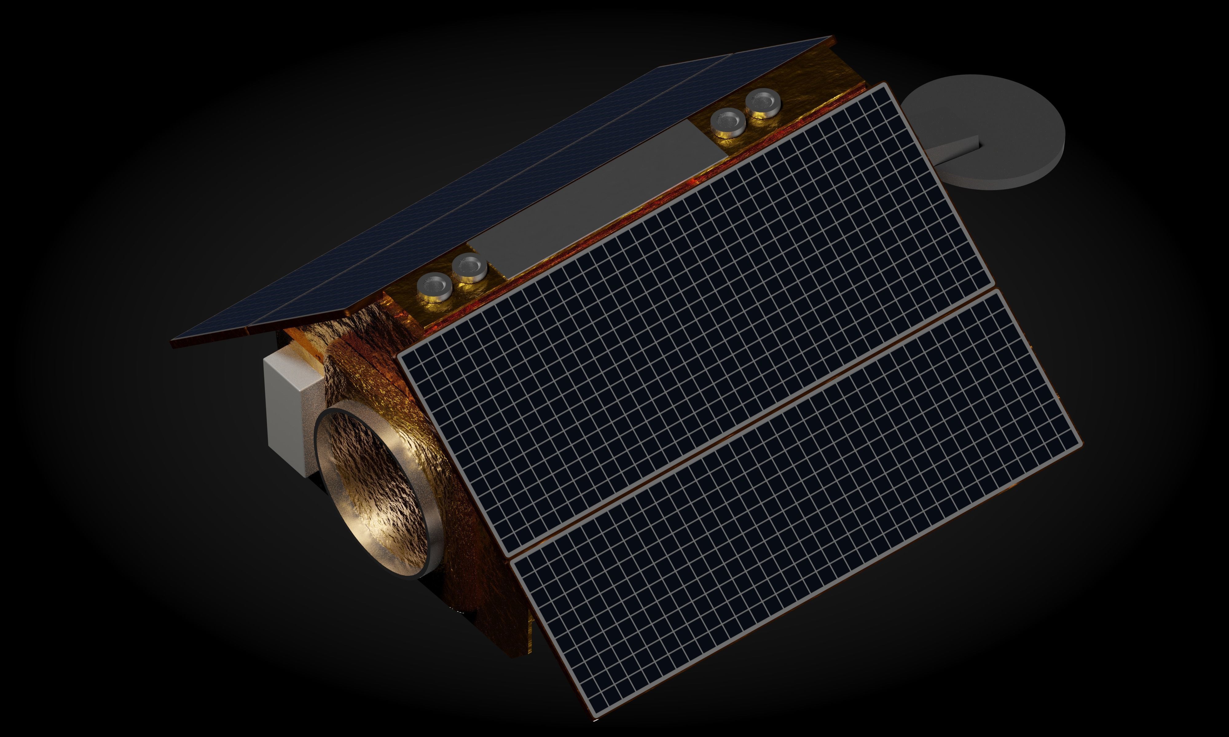 Sentinel-6 spacecraft 3D model | CGTrader