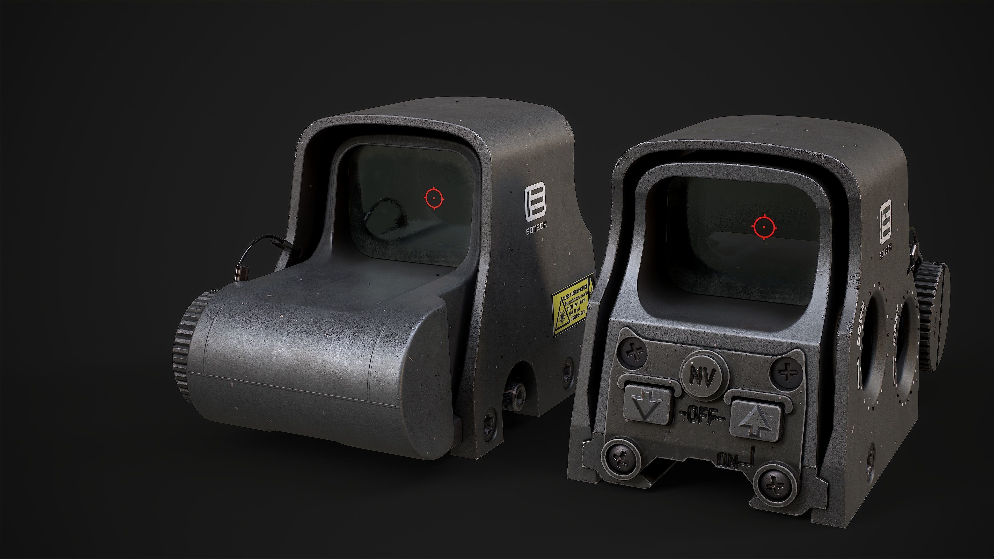 3D model EOTECH HWS XPS3 HOLOGRAPHIC SIGHT VR / AR / low-poly | CGTrader