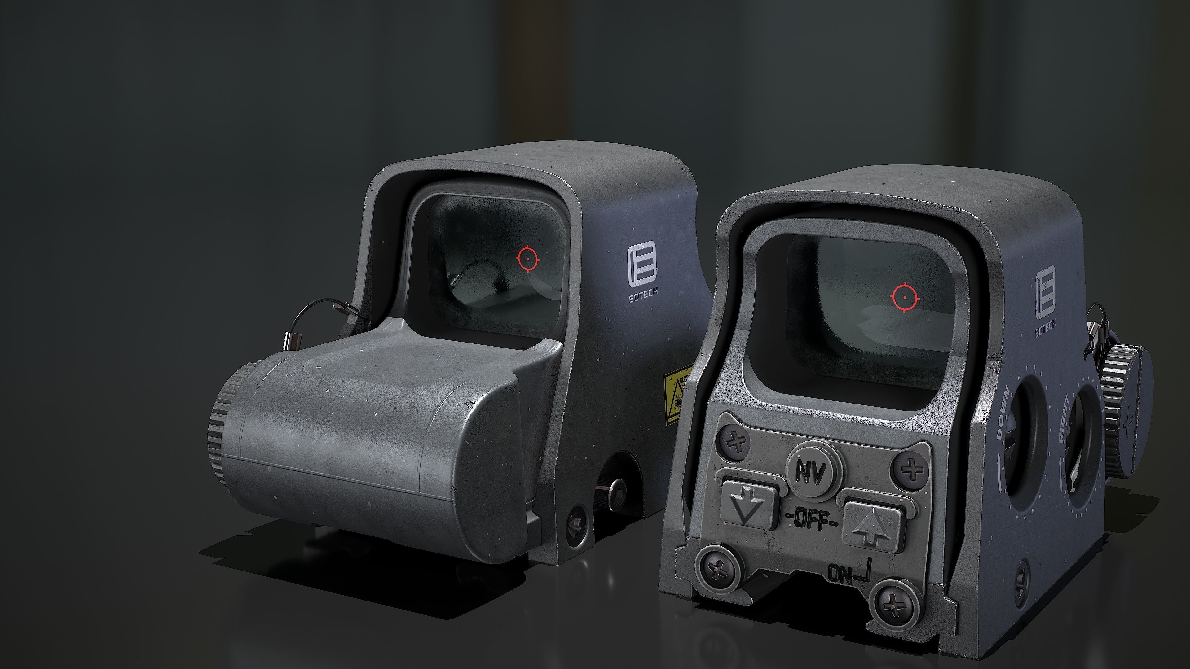 3D model EOTECH HWS XPS3 HOLOGRAPHIC SIGHT VR / AR / low-poly | CGTrader