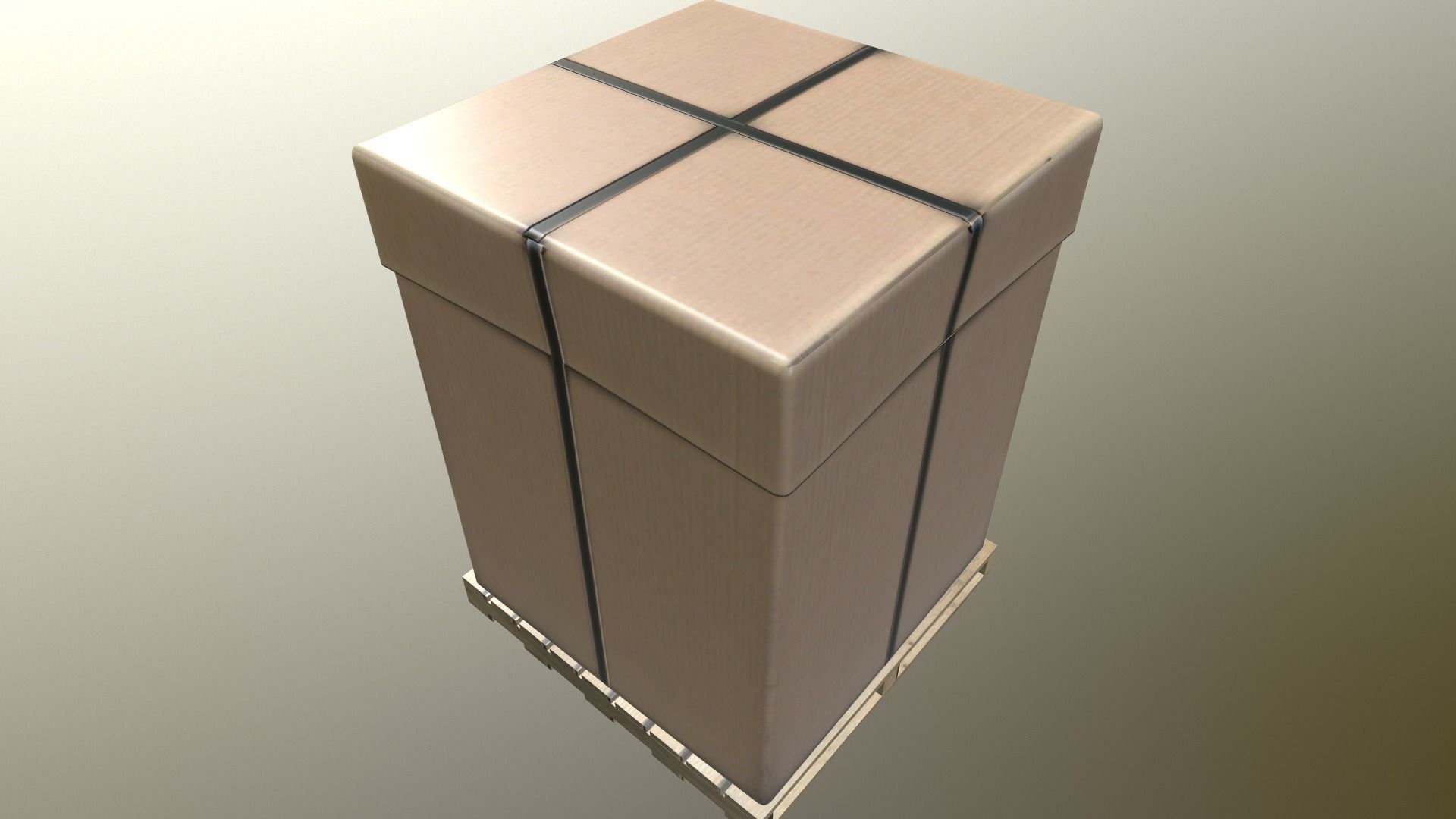 3D model Palette Stack 3d Model - Low Poly VR / AR / low-poly | CGTrader