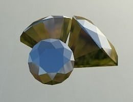 3 diamond shapes 3D model 3D printable | CGTrader