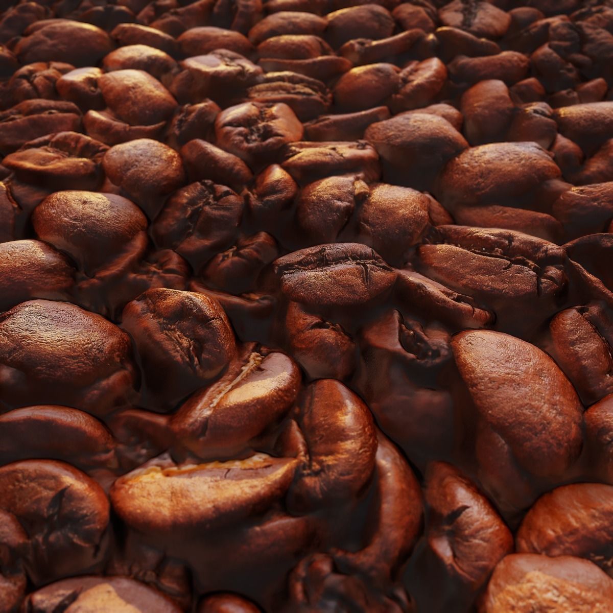 Coffee Beans PBR Texture Texture | CGTrader