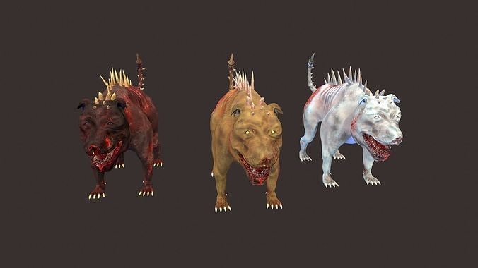 3D model The Hound VR / AR / low-poly | CGTrader