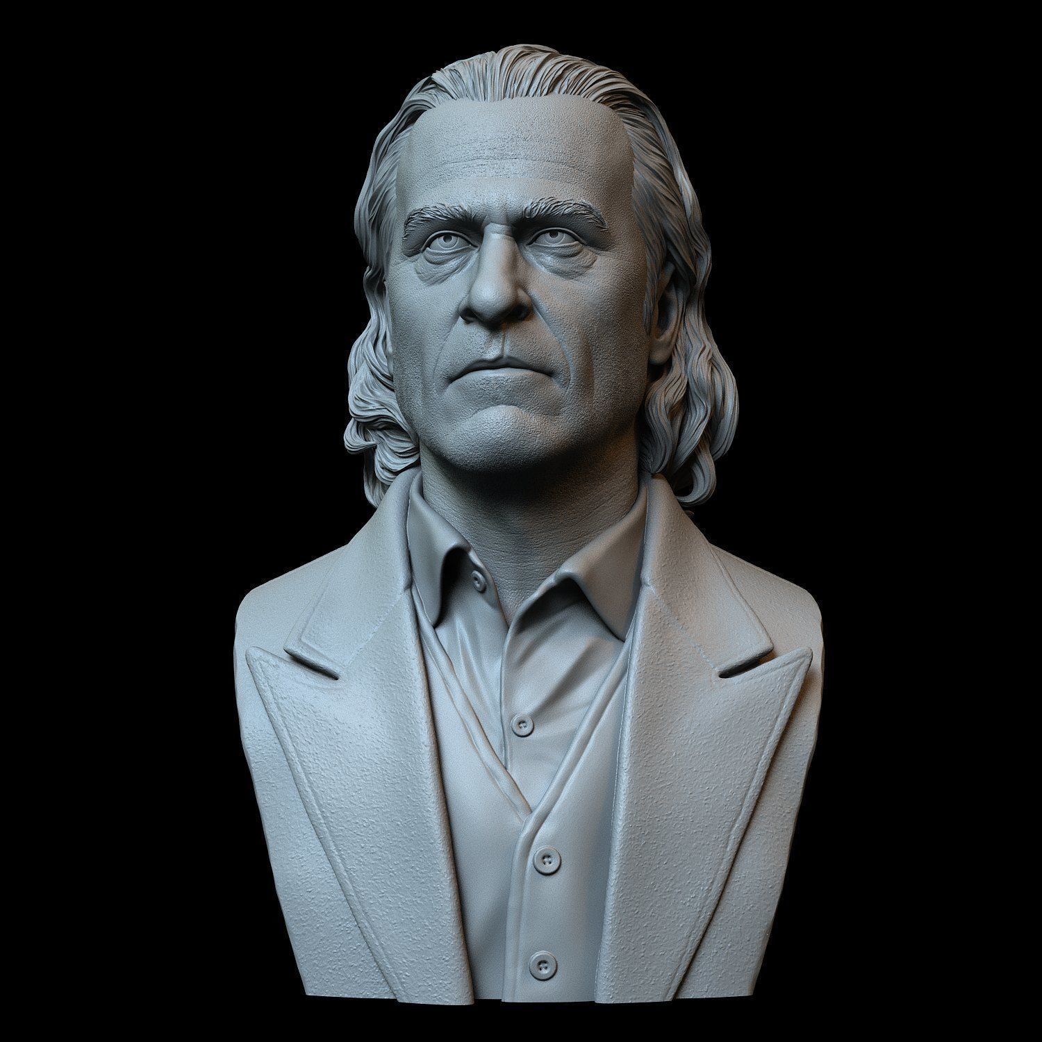 Joaquin Phoenix as Joker 3D model 3D printable | CGTrader
