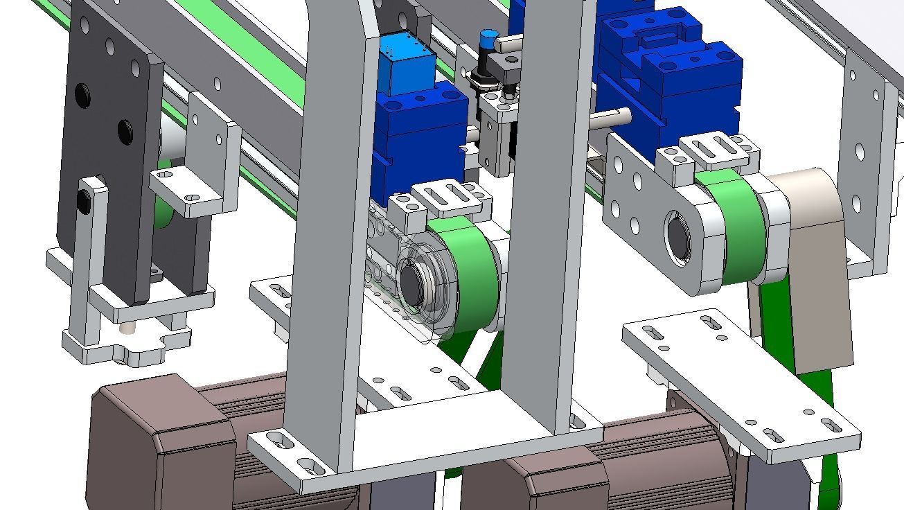 Front section of transformer production line 3D model | CGTrader