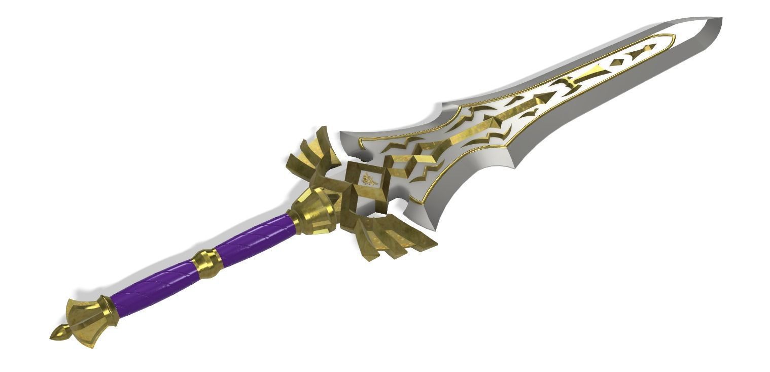 3D print model Royal Claymore Legend of Zelda Breath of 1