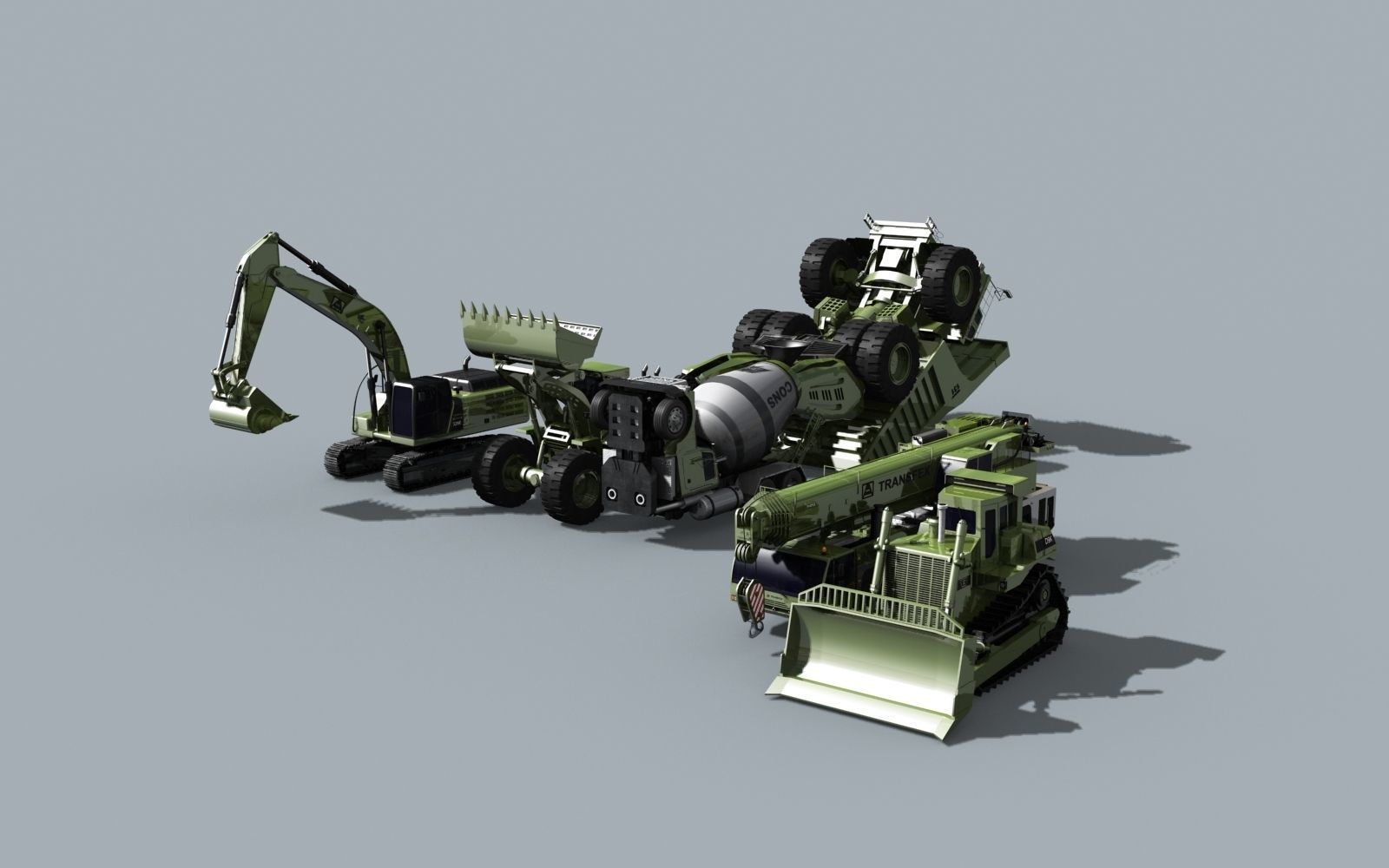 G1 DEVASTATOR - Fully Animated 3D model animated rigged | CGTrader