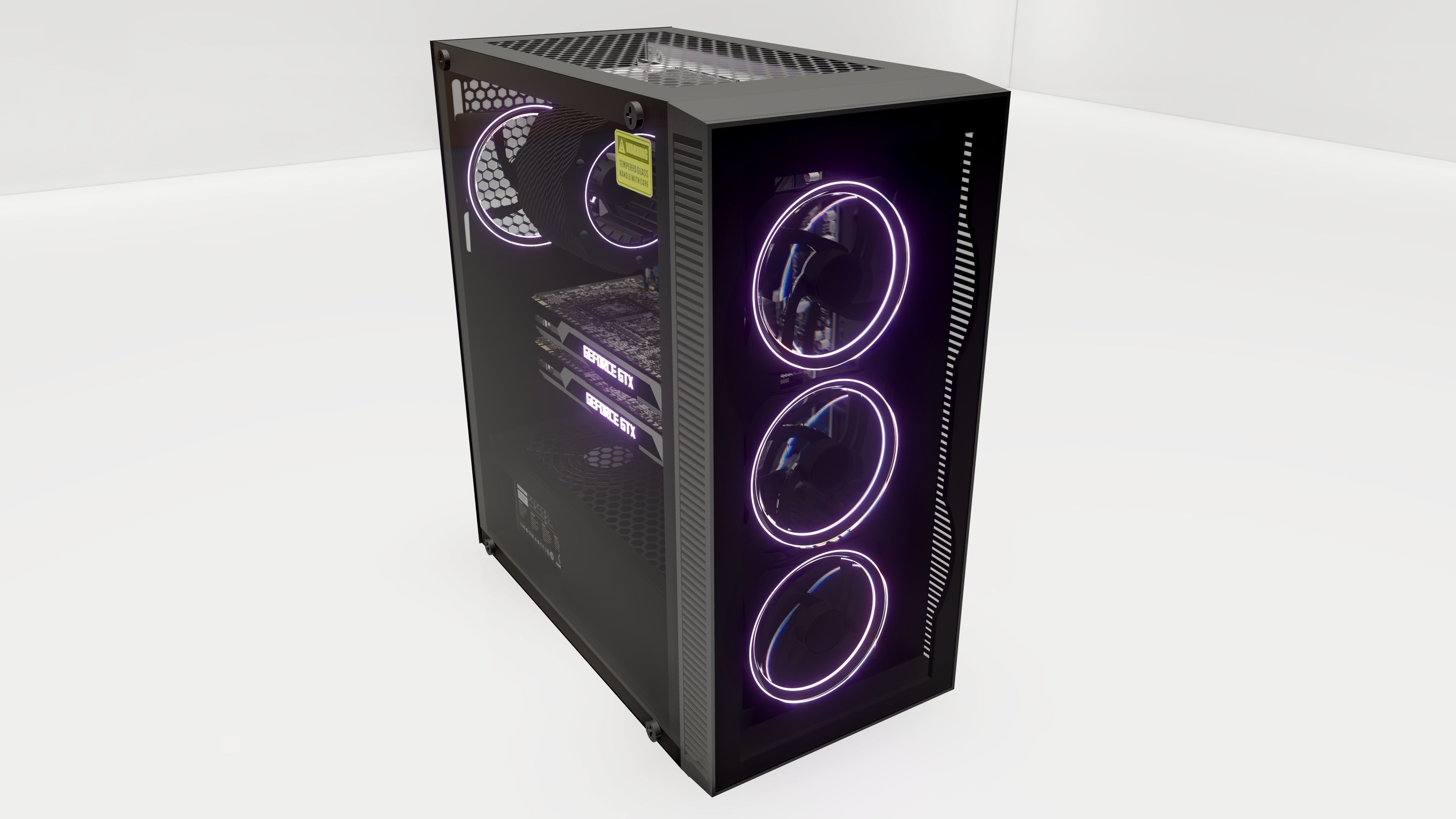 Computer assembly 3D model | CGTrader