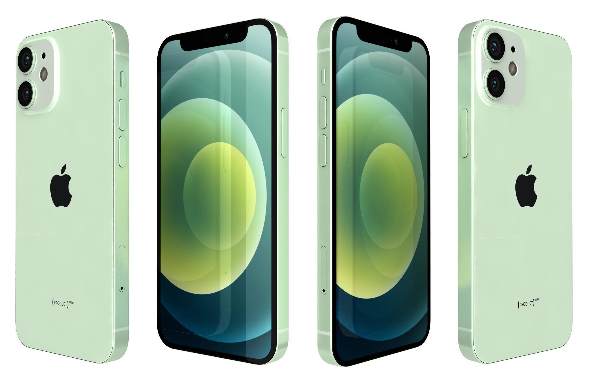 Apple iPhone 12 Mini All Colors 3D model | CGTrader