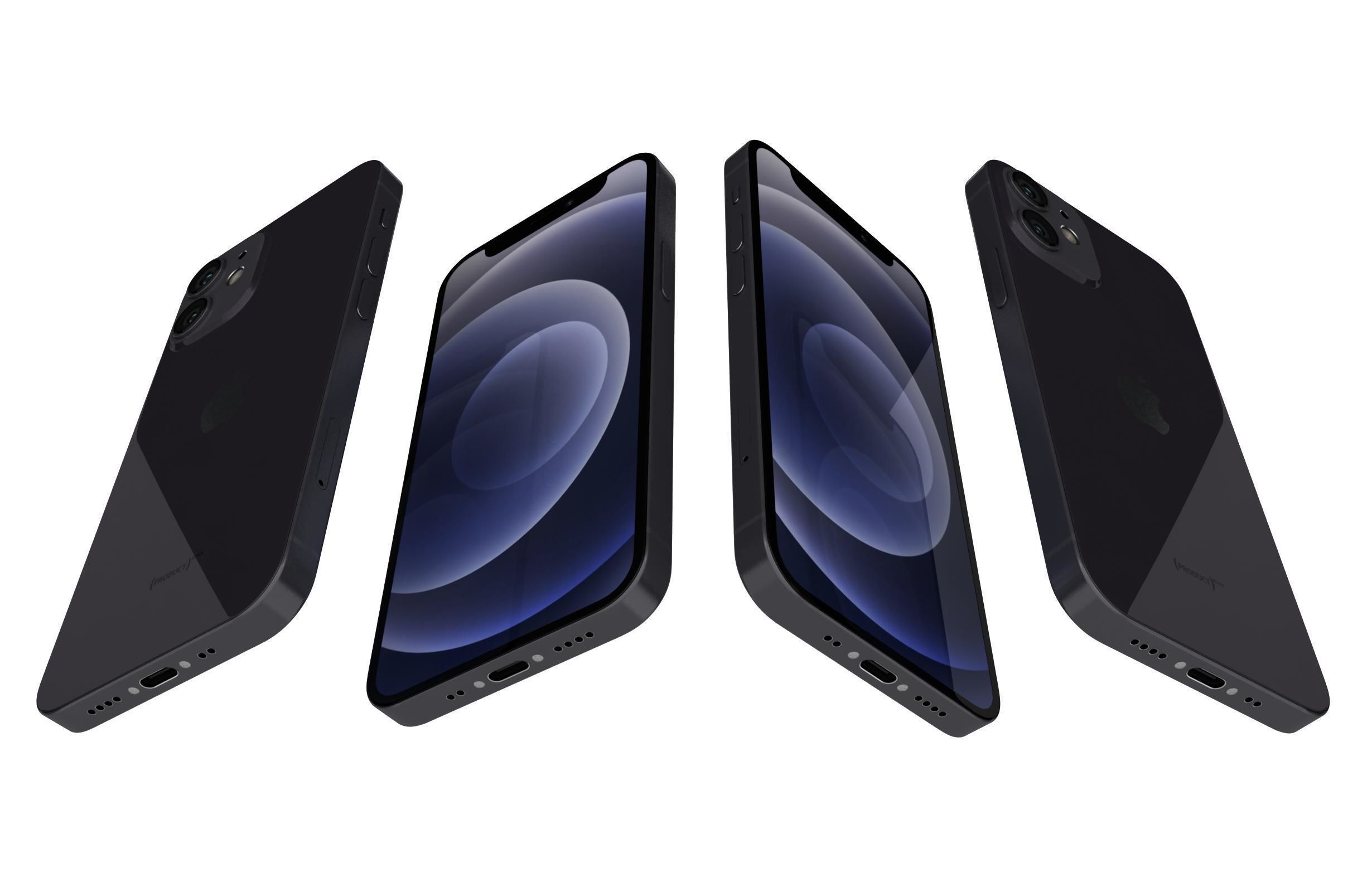 Apple iPhone 12 Mini All Colors 3D model | CGTrader